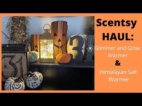 Scentsy HAUL: Glimmer & Glow and Himalayan Salt Warmers | a Simply Simple Life