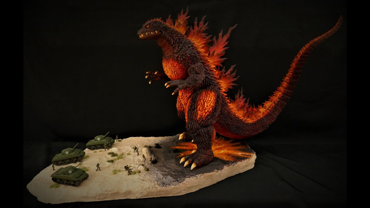 KOC Godzilla 2000 Burning Commission