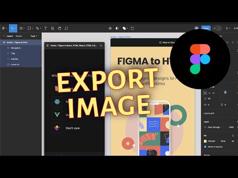 How to Export Image in Figma 2025?