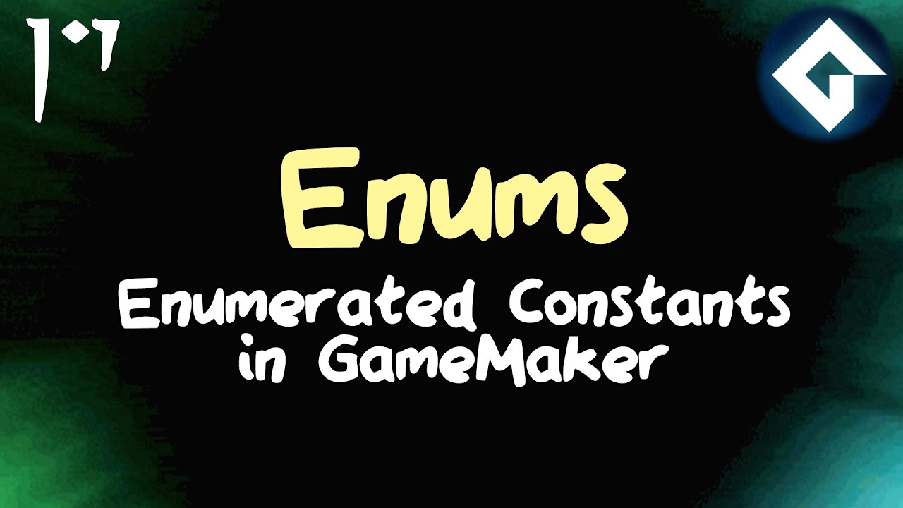 Enumerated Constants - GameMaker Tutorial