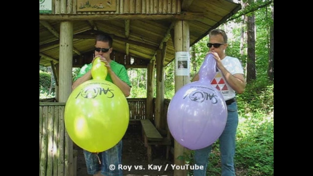 balloon contest - blow to pop race - B2P - Punch Ball Balloons - Salü