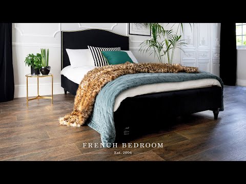 French Bedroom | Leopard Print Faux Fur Throw
