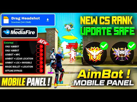 Free fire Headshot Hack || Panel for mobile FF 🔥 Free Fire panel || Meta Data file + Shop location