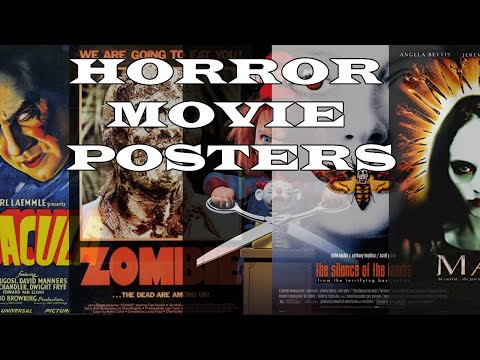 The Art of Horror Movie Posters
