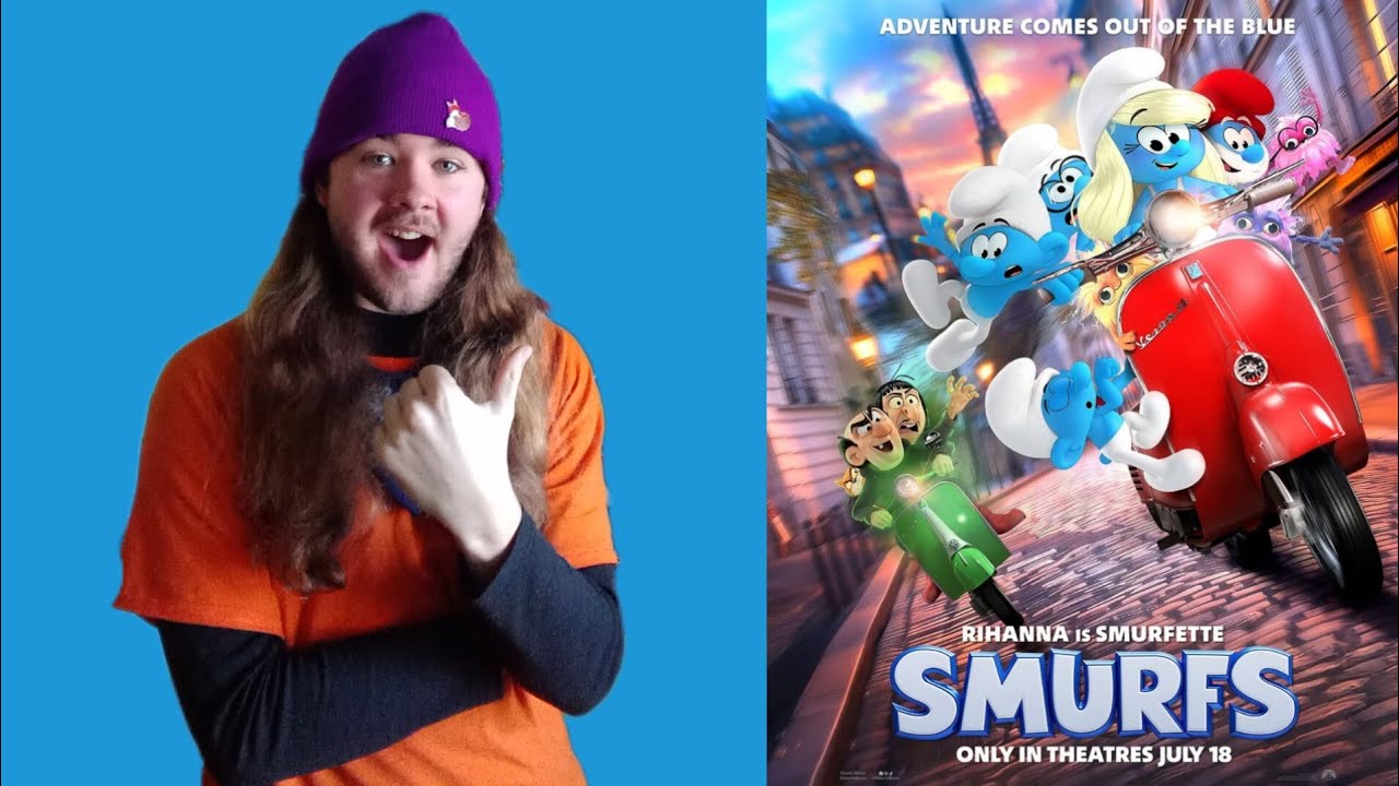 Smurfs Movie - Paris Poster