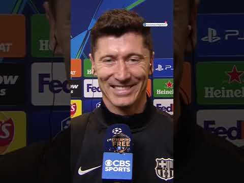 Micah speaking Polish to Robert Lewandowski ๐