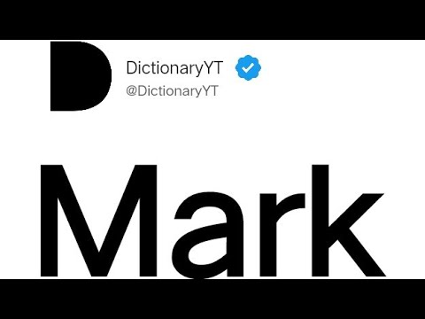 Mark Meaning in English