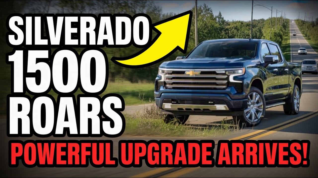2026 Silverado 1500 Gets Massive Power Upgrade You Need to See