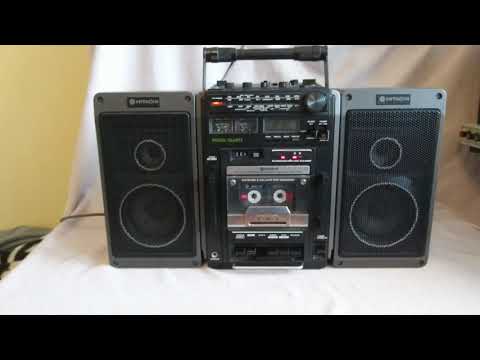 Hitachi TRK-9150E Boombox in Top Condition, Perfect Working. | Reverb