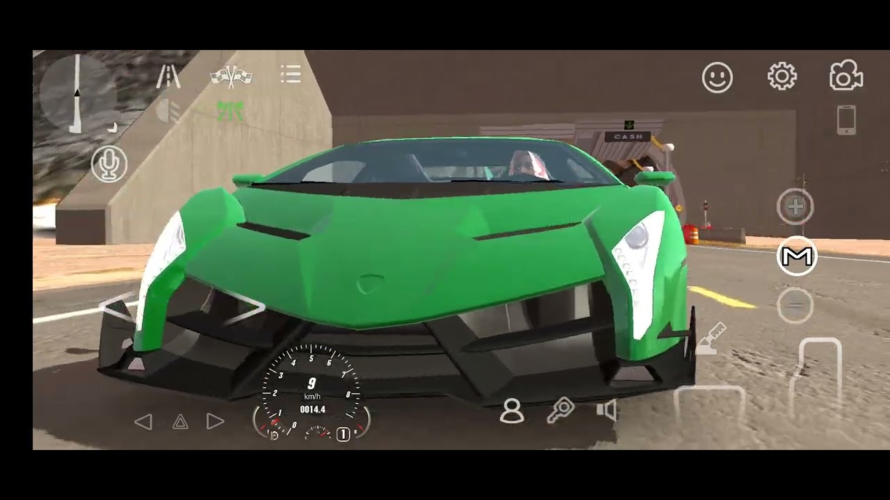 Lamborghini Veneno Desert Run