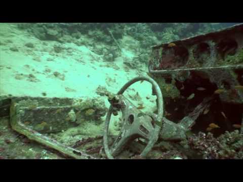Divers explore the “Toyota Wreck” off the coast of Sudan | Japanese ...