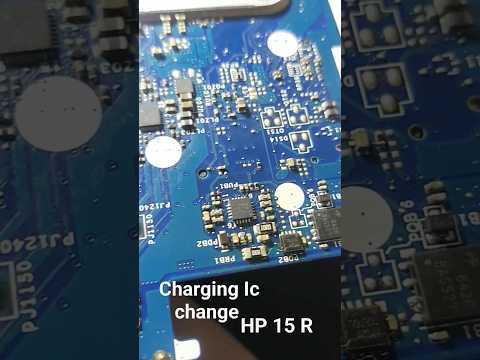 HP 15R CHARGING IC CHANGE #laptop #repair #laptopbrands