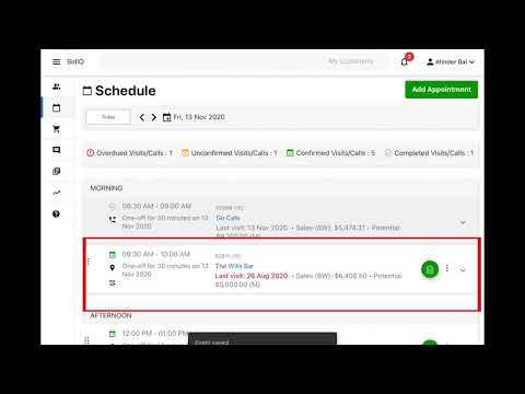 BidIQ Educative Video - Call Cycle Planner