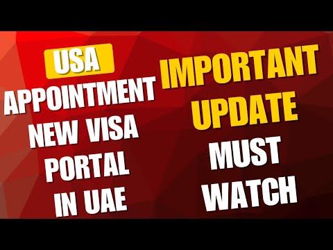 USA Visa Important Update For New Visa Appointment Portal -Must Watch Hassle free Visa Submission