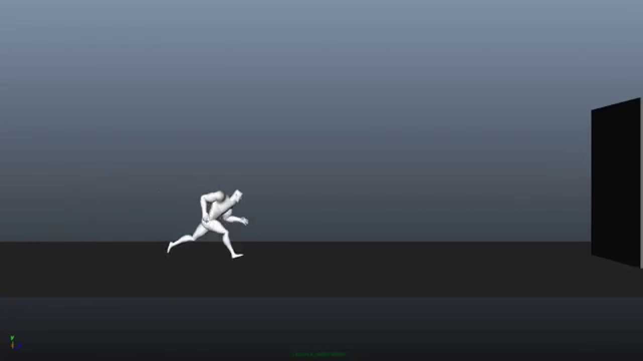 Animation sequence test - Run / Jump / Turn / Stop