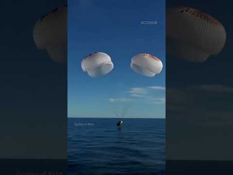 NASA's SpaceX Crew-9 Returns To Earth After Being Stuck
