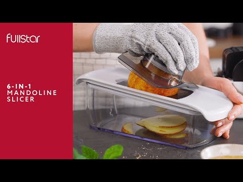 Fullstar 6-in-1 Mandoline Slicer | Step-by-Step Instructions | How to use