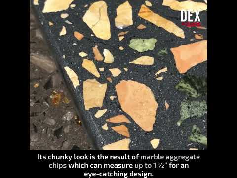 Black Beauty | Venizia Terrazzo Concrete