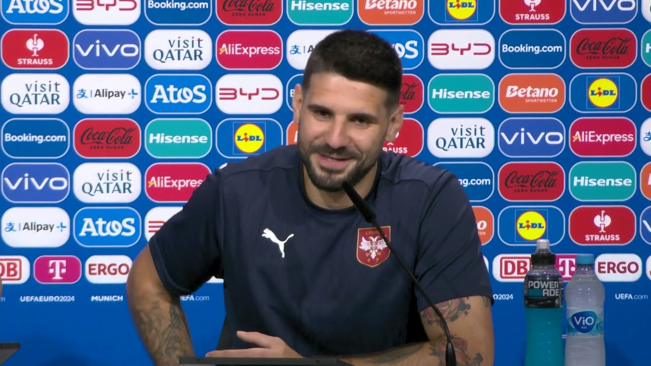 NOGOMET | Slovenija i Srbija igraju drugi susret u skupini C na natjecanju EURO 2024 u četvrtak ...