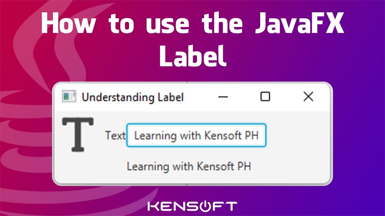 JavaFX Label Tutorial | 100% Perfect For Beginners