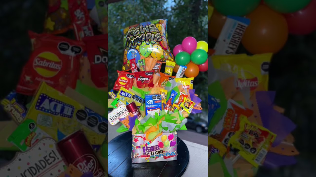 Arreglo de Dulces 🎁 #regalos #arreglo #cajasorpresa #gift #desayunosorpresa #dulces #miriamregalos