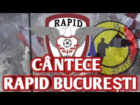CÂNTECE RAPID BUCUREȘTI + VERSURI (PELUZA NORD RAPID)