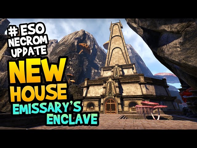 All new housing, furniture, and achievements in Elder Scrolls Online Necrom