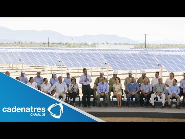 Actualidad - Abren parque solar más grande de AL