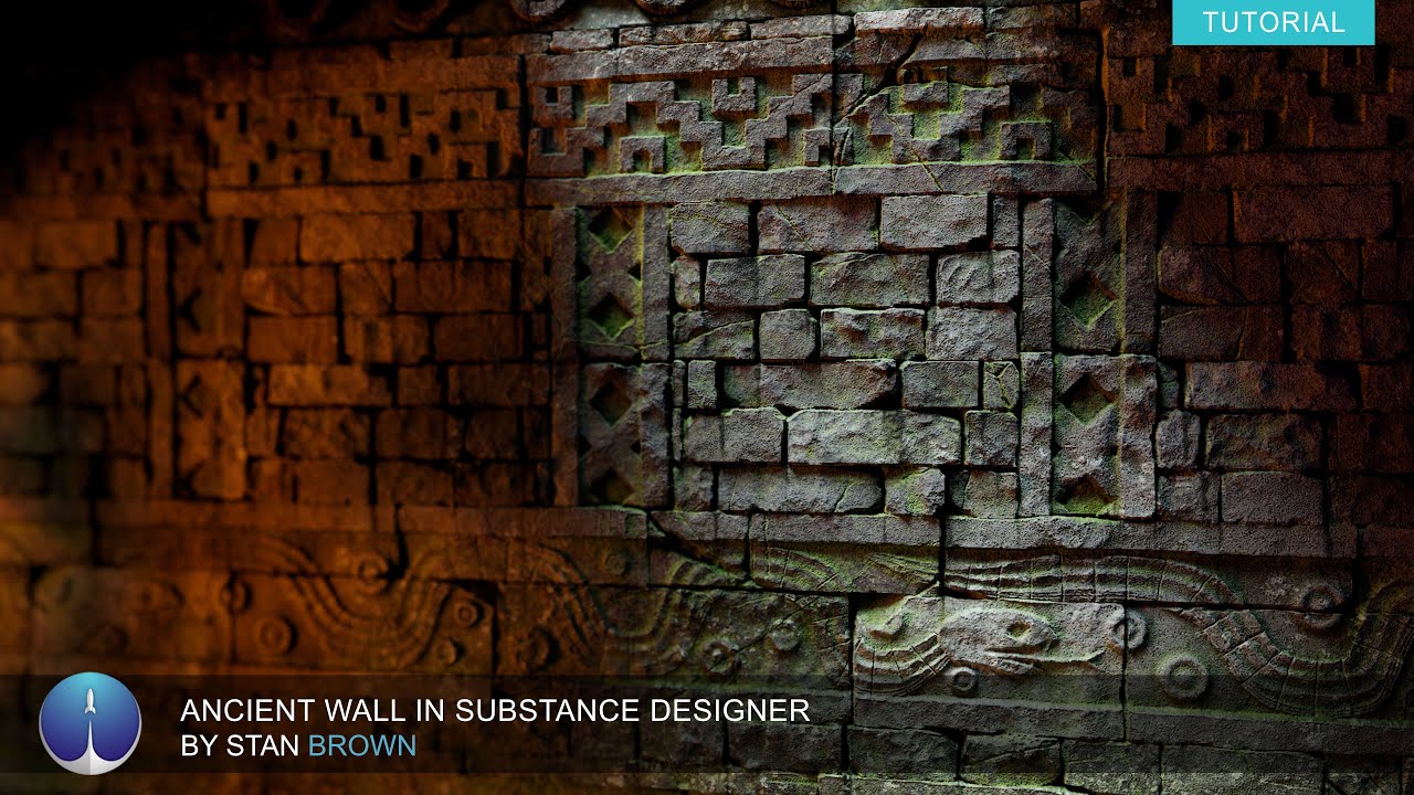 EXP Tutorial | Ancient Wall in Substance Designer | Stan Brown