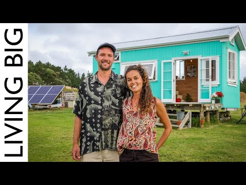 Stunning, Affordable, OFF-GRID Tiny House & Solar Trailer