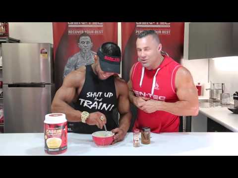 RECIPE: Delicious Banana Casein Dessert with Nick Jones and Joel Ramintas