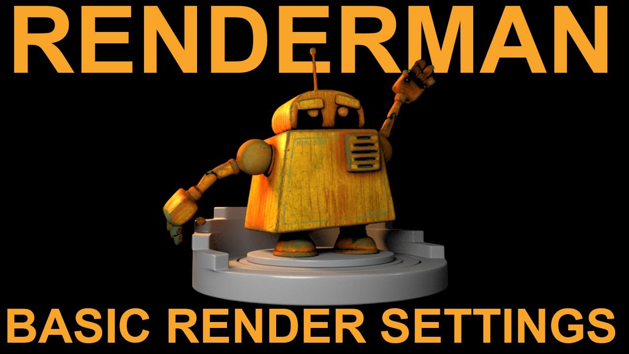 Renderman 21 Basic Render Settings Tutorial