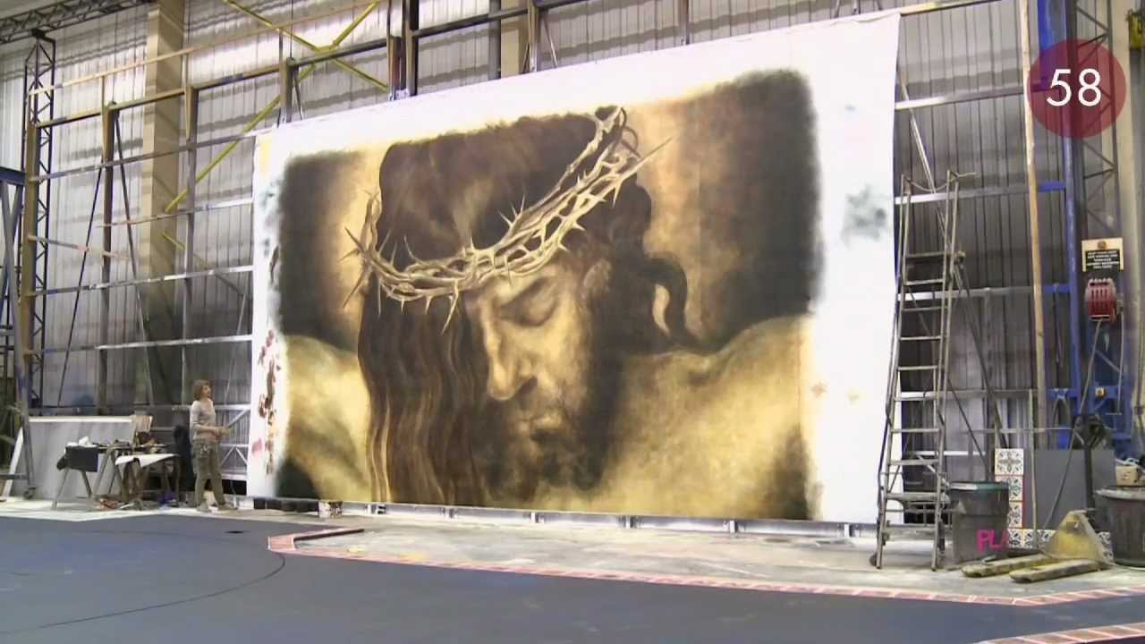 RSC in 60 Seconds: Painting the Backdrop | Royal Shakespeare Company