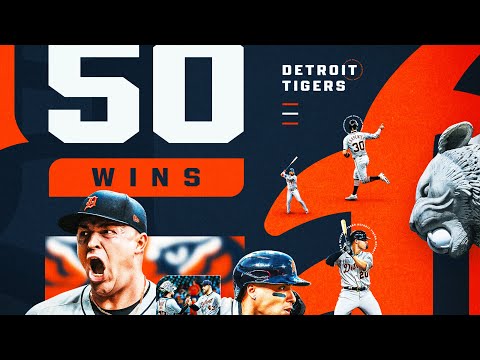 The Tigers are the first team to win 50 games in 2025!