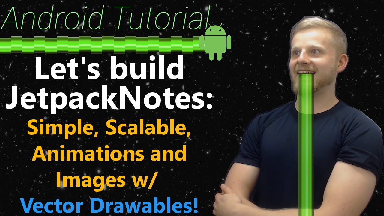 Android Tutorial 2019 #3: SIMPLE and SCALING Images and Animations | Android Studio Vector Drawable
