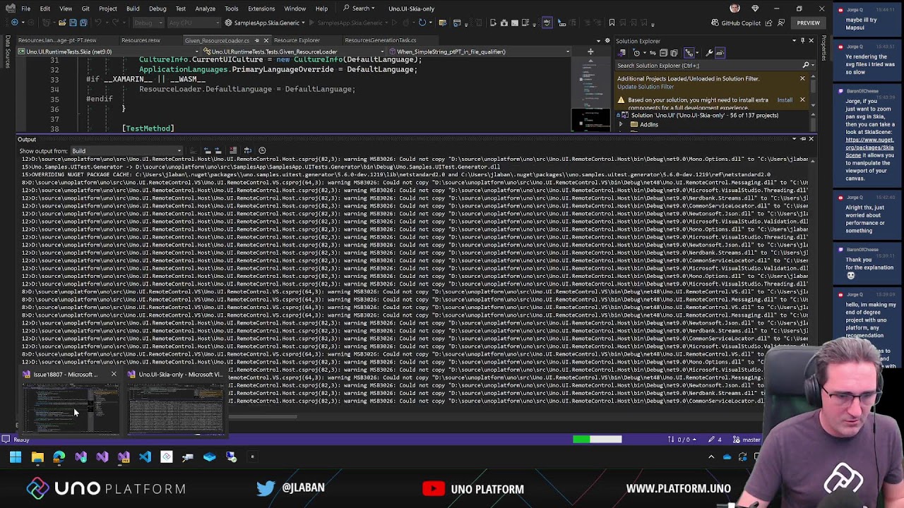 Uno Platform Live Coding: Looking at language qualifiers for resources files