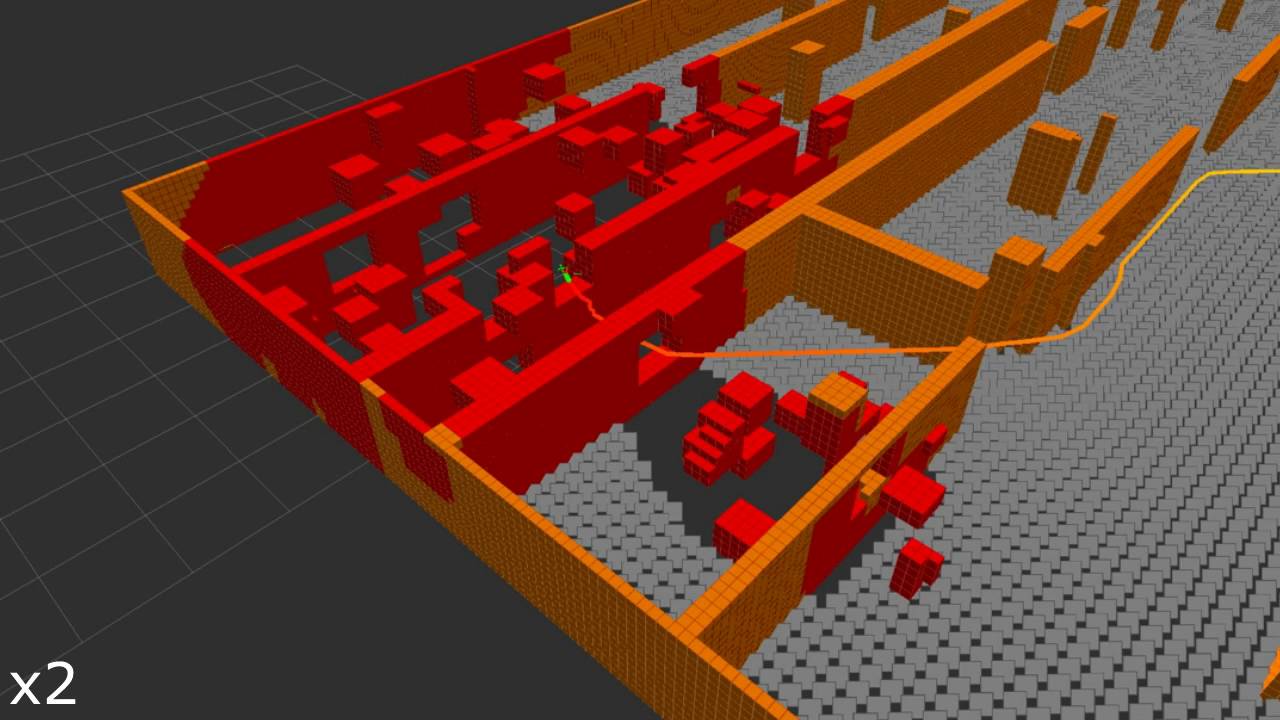 Anytime Tree-Restoring Weighted A* Planner for UAV