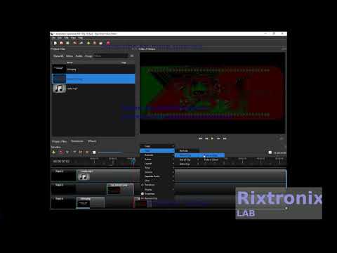 Tutorial on making animation with openshot video editor | Rixtronix LAB