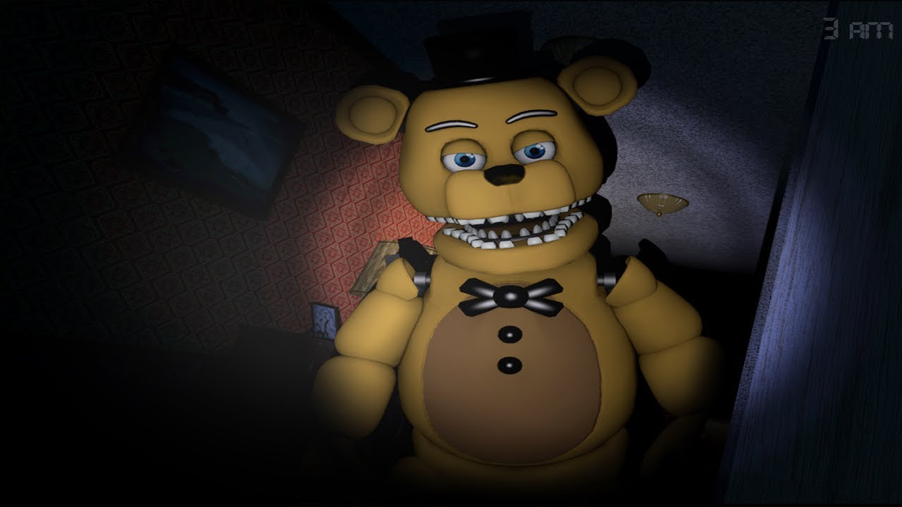 I changed the Fredbear from FNaF 4 to nostalgic version! (FNaF 4 Mods)