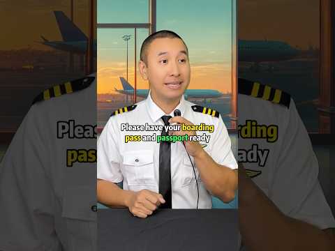 Useful Airport English ✈️ #english #learnenglish