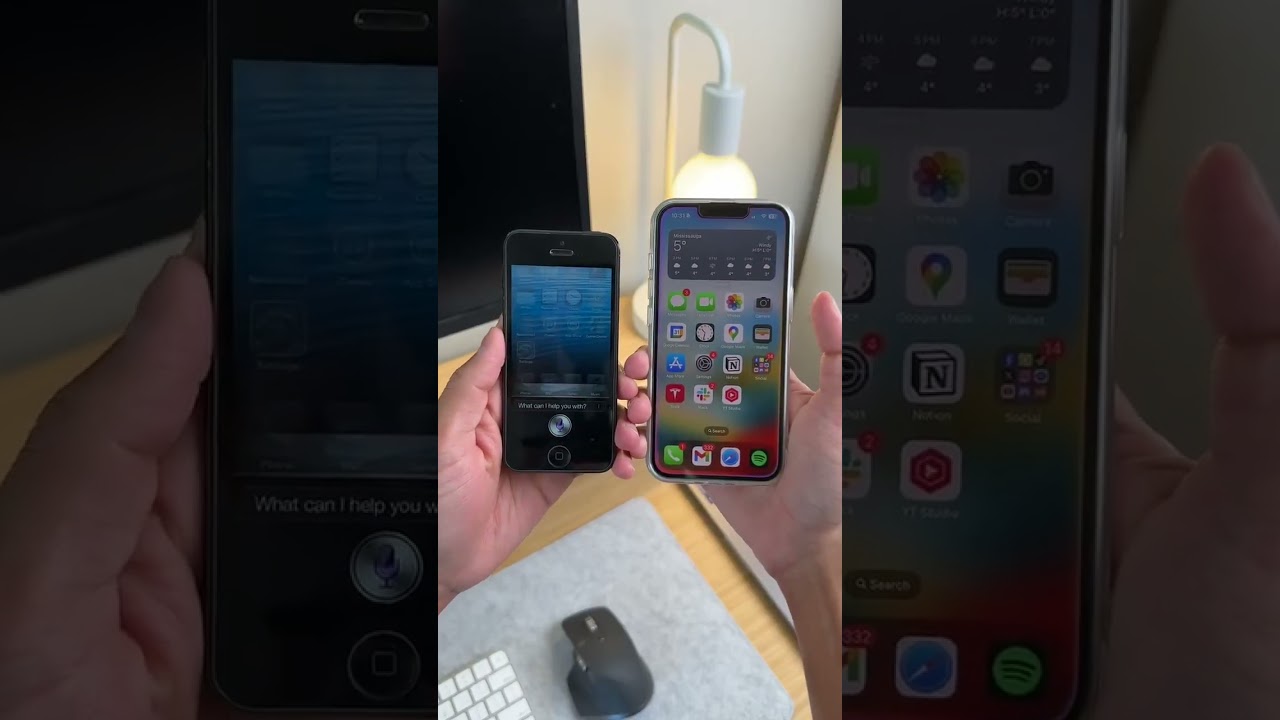 iOS 6 vs iOS 18 Siri