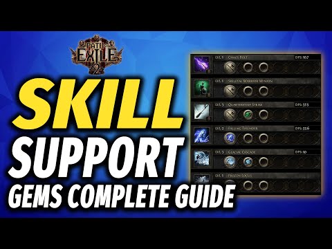 Path of Exile 2 Uncut Skill & Support Gems Guide - How To Get Them and Upgrade Skill Gems