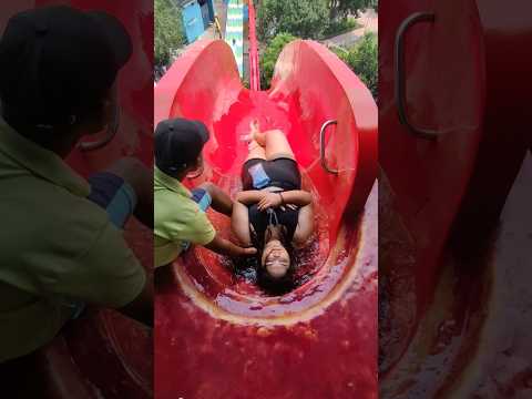 Wet N Joy water ????splash on people heavy water flow slide #waterpark #atlanticwaterparkdelhi