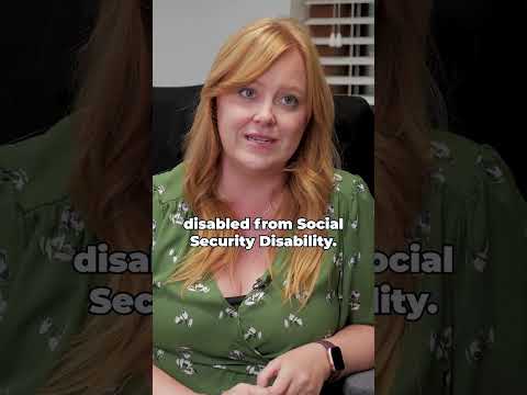 How long term disability affects social security #shorts