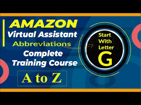 What does GL GV GP GST stand for | Amazon Abbreviations Seller Central for Virtual Assistant Course?