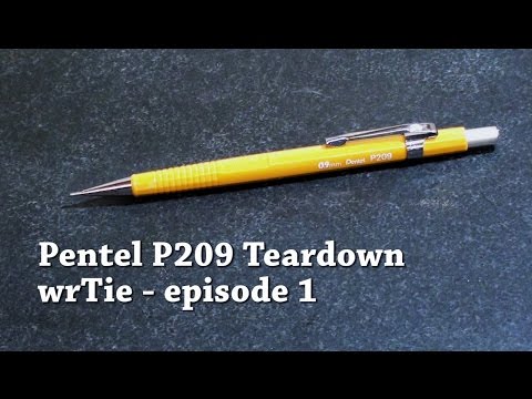 Pentel P209 Teardown – thecogwheel