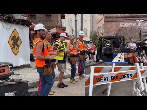 Beat Builders at Work in Universal Studios Orlando