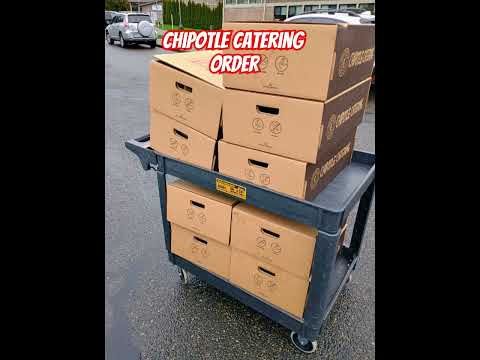 Doordash Chipotle Catering Order