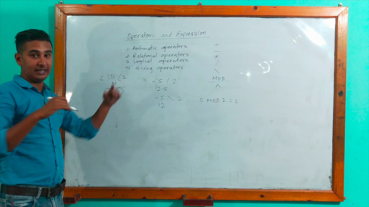 Operators and expression in QBASIC