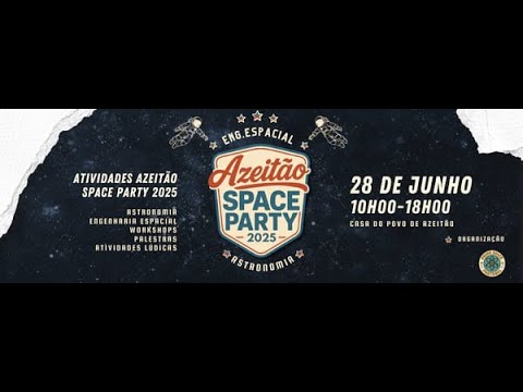 Mesa redonda no Azeitão Space Party